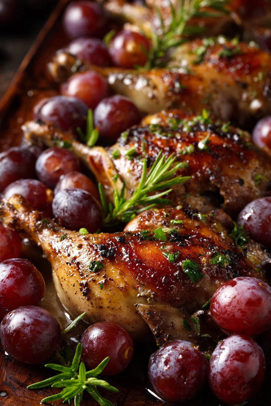 Deliciosas Codornices Asadas con Uvas y Brandy: Receta Fácil y ...